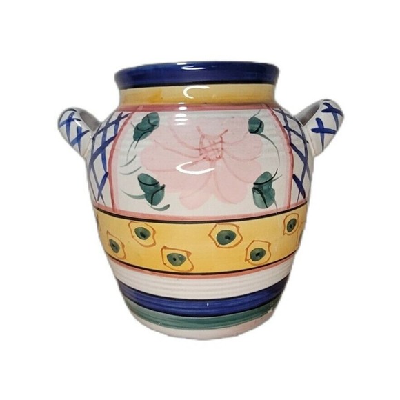 GANZ | Accents | Vintage Bella Casa By Ganz Pot With Handles Glazed ...